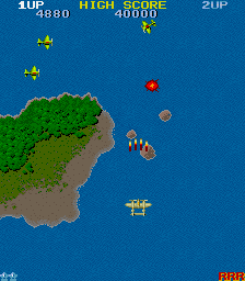 Screenshot of 1942 (Arcade, 1984) - MobyGames