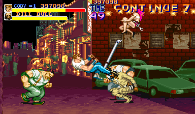 Screenshot of Final Fight (Arcade, 1989) - MobyGames