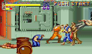 Screenshot of Final Fight (Arcade, 1989) - MobyGames