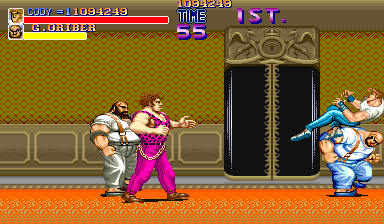 Screenshot of Final Fight (Arcade, 1989) - MobyGames