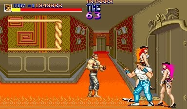 Screenshot of Final Fight (Arcade, 1989) - MobyGames