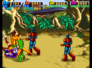 Screenshot of X-Men (Arcade, 1992) - MobyGames