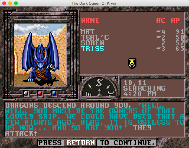 Screenshot of Advanced Dungeons & Dragons: Collectors Edition Vol.2 (Macintosh, 1994) - MobyGames