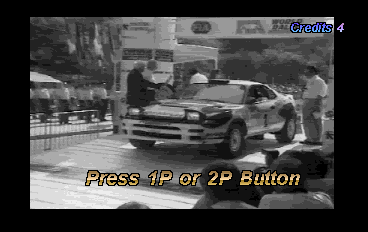 Screenshot of World Rally Championship (Arcade, 1993) - MobyGames