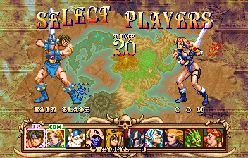 Screenshot of Golden Axe: The Duel (Arcade, 1994) - MobyGames
