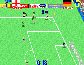 Screenshot of Premier Soccer (Arcade, 1993) - MobyGames