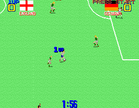 Screenshot of Premier Soccer (Arcade, 1993) - MobyGames