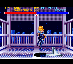 Screenshot of World Heroes 2 (SNES, 1993) - MobyGames