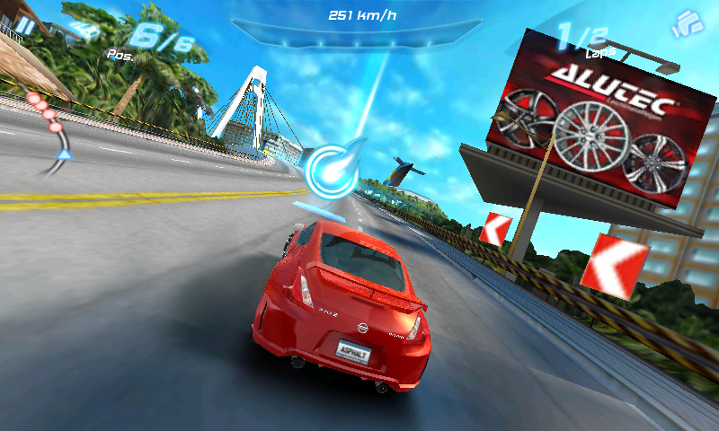 Screenshot of Asphalt 6: Adrenaline (Android, 2010) - MobyGames