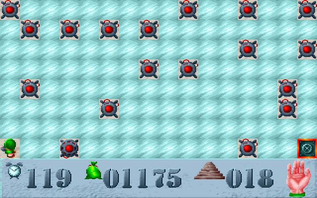 Screenshot of Saper (DOS, 1991) - MobyGames