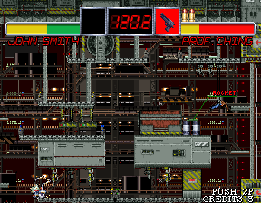 Screenshot of The Outfoxies (Arcade, 1995) - MobyGames