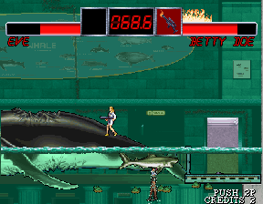 Screenshot of The Outfoxies (Arcade, 1995) - MobyGames