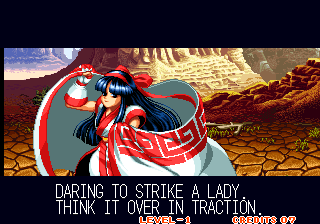 Screenshot of Samurai Shodown (Arcade, 1993) - MobyGames