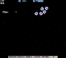 Screenshot of Gradius (Arcade, 1985) - MobyGames
