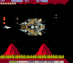 Screenshot of Gradius (Arcade, 1985) - MobyGames