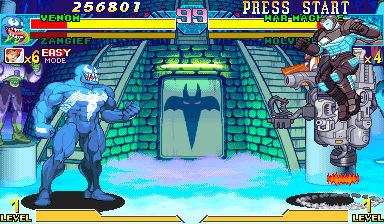 Screenshot of Marvel vs. Capcom: Clash of Super Heroes (Arcade, 1998 ...