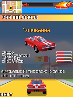 Screenshot of Driver: L.A. Undercover (J2ME, 2007) - MobyGames