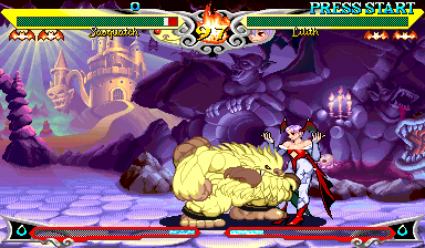 Screenshot of Darkstalkers 3 (Arcade, 1997) - MobyGames