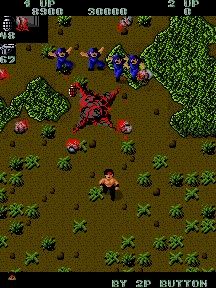 Screenshot of Ikari Warriors (Arcade, 1986) - MobyGames