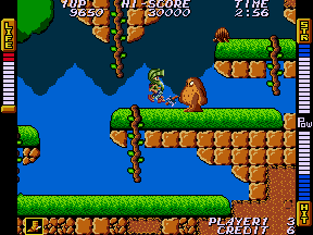 Screenshot of Athena (Arcade, 1986) - MobyGames