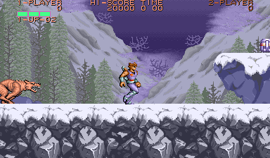 Screenshot of Strider (Arcade, 1989) - MobyGames