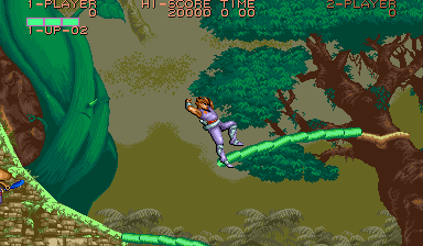 Screenshot of Strider (Arcade, 1989) - MobyGames