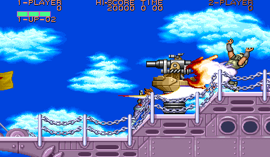 Screenshot of Strider (Arcade, 1989) - MobyGames