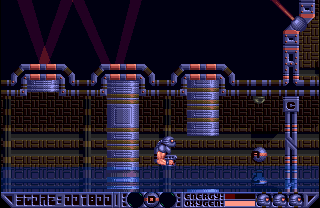 Screenshot of Deep Core (Amiga, 1993) - MobyGames