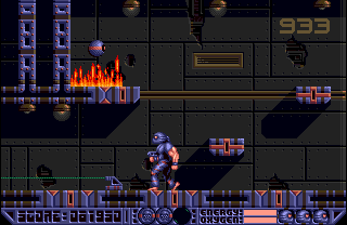 Screenshot of Deep Core (Amiga, 1993) - MobyGames
