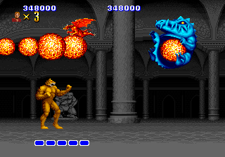 Screenshot of Altered Beast (Arcade, 1988) - MobyGames