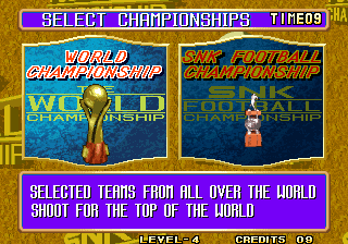 Screenshot of The Ultimate 11: SNK Football Championship (Arcade, 1996 ...