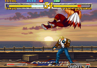 Screenshot of Garou: Mark of the Wolves (Arcade, 1999) - MobyGames