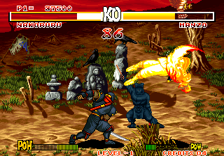 Screenshot of Samurai Shodown (Arcade, 1993) - MobyGames