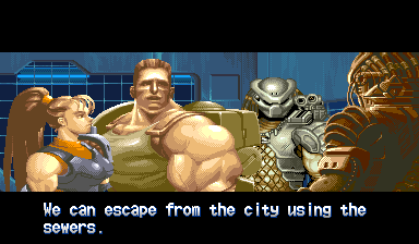 Screenshot of Alien vs. Predator (Arcade, 1994) - MobyGames