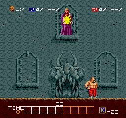 Screenshot of Karnov (Arcade, 1987) - MobyGames