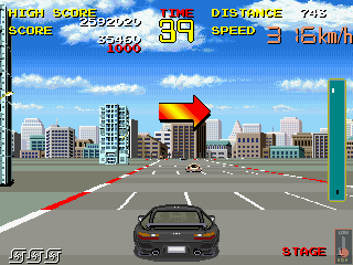 Screenshot of Chase H.Q. (Arcade, 1988) - MobyGames