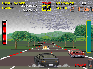 Screenshot of Chase H.Q. (Arcade, 1988) - MobyGames