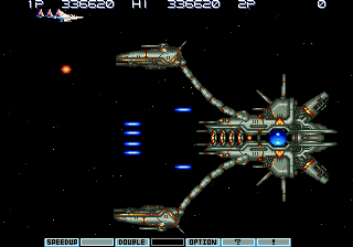 Screenshot of Gradius III (Arcade, 1989) - MobyGames