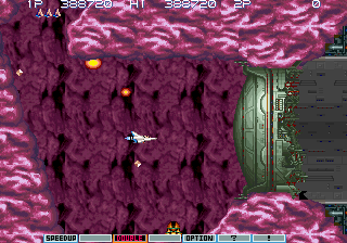 Screenshot of Gradius III (Arcade, 1989) - MobyGames