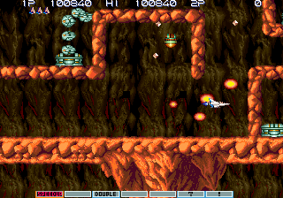 Screenshot of Gradius III (Arcade, 1989) - MobyGames