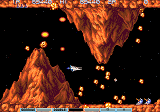 Screenshot of Gradius III (Arcade, 1989) - MobyGames