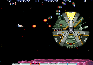 Screenshot of Gradius III (Arcade, 1989) - MobyGames