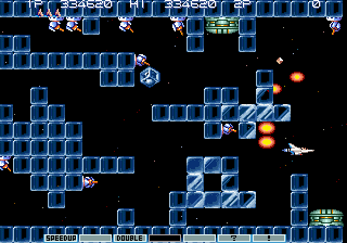 Screenshot of Gradius III (Arcade, 1989) - MobyGames