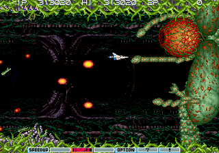 Screenshot of Gradius III (Arcade, 1989) - MobyGames
