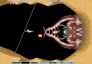 Screenshot of Gradius III (Arcade, 1989) - MobyGames