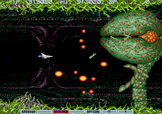 Screenshot of Gradius III (Arcade, 1989) - MobyGames