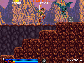 Screenshot of Rastan (Arcade, 1987) - MobyGames