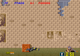 Screenshot of Shinobi (Arcade, 1987) - MobyGames