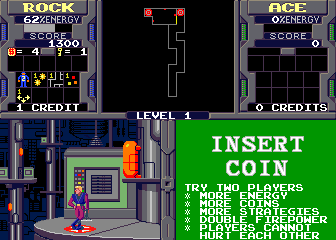 Screenshot of Xybots (Arcade, 1987) - MobyGames