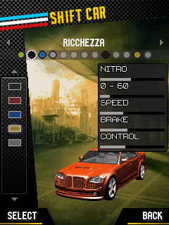 Screenshot of Driver: San Francisco (J2ME, 2011) - MobyGames